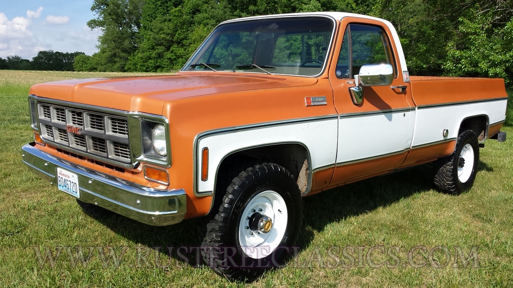 1973 GMC K20 K2500 3/4 ton 4x4 regular cab, Sierra, 73